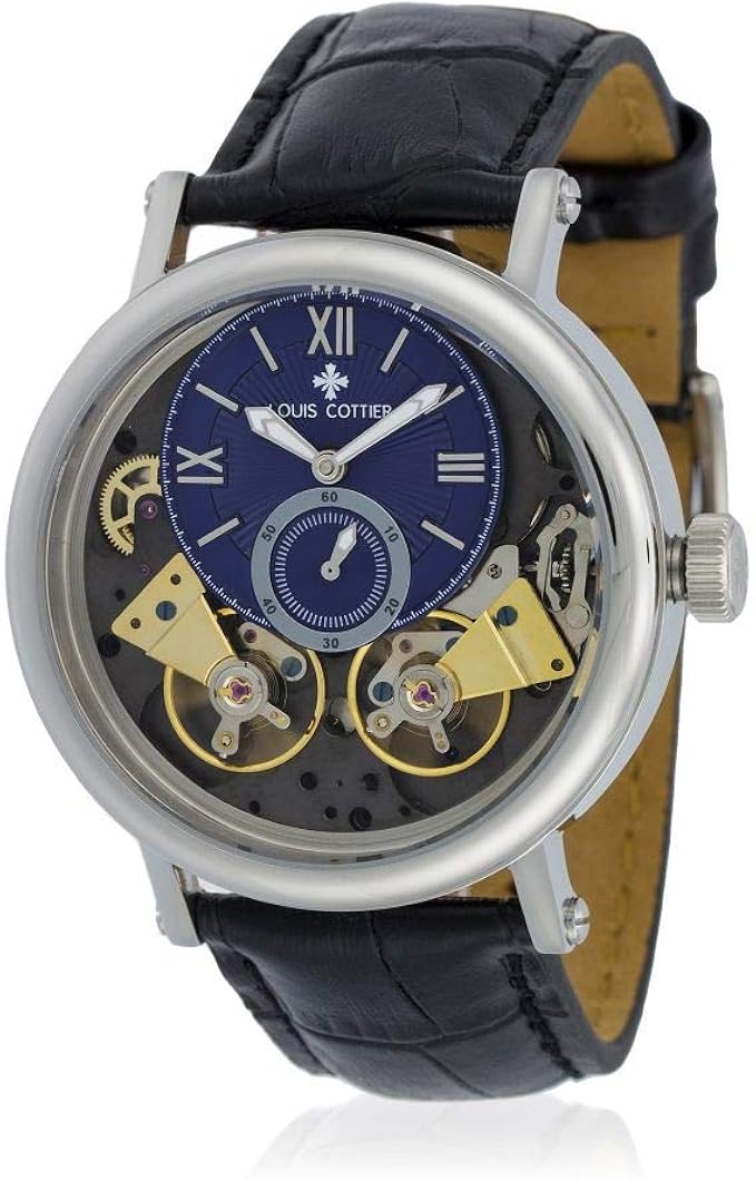 Louis Cottier HB3020C4BC1 Automatic Skeleton Watch: Amazon.co.uk: Watches