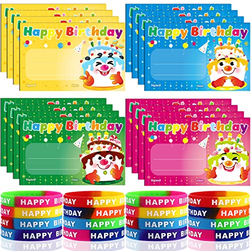 32 Pcs Marquee You're a Star Award Certificate Star Student Wristbands Birthday Star Student ...