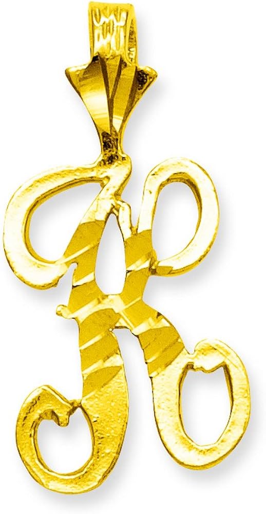 Amazon.com: 10k Initial K Charm: Jewelry Making Charms: Jewelry