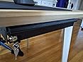 Amazon.com: Penn Elcom Under Desk Laptop Drawer, Lockable, for 20 ...