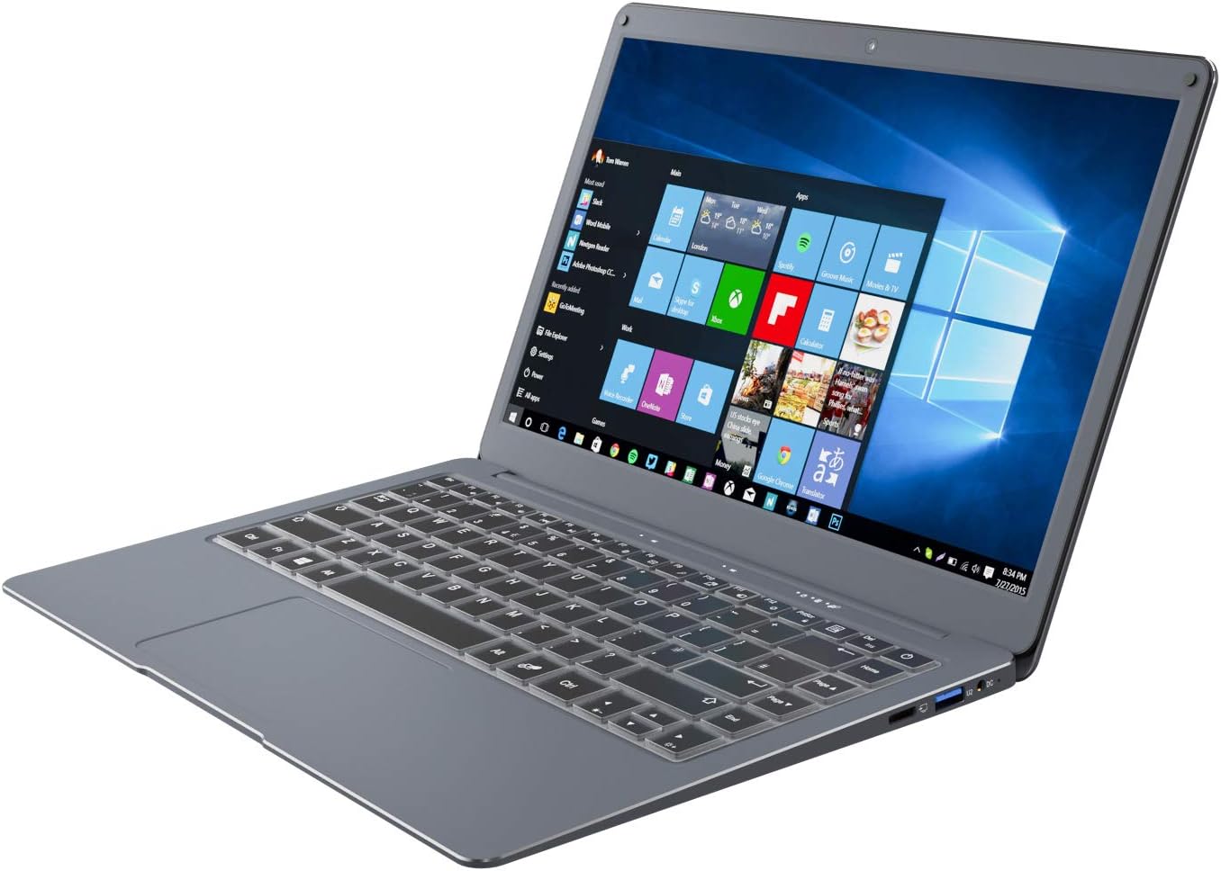 Jumper Laptop 13.3" Windows 10 Thin and Lightweight Laptop, Intel N3350 ...
