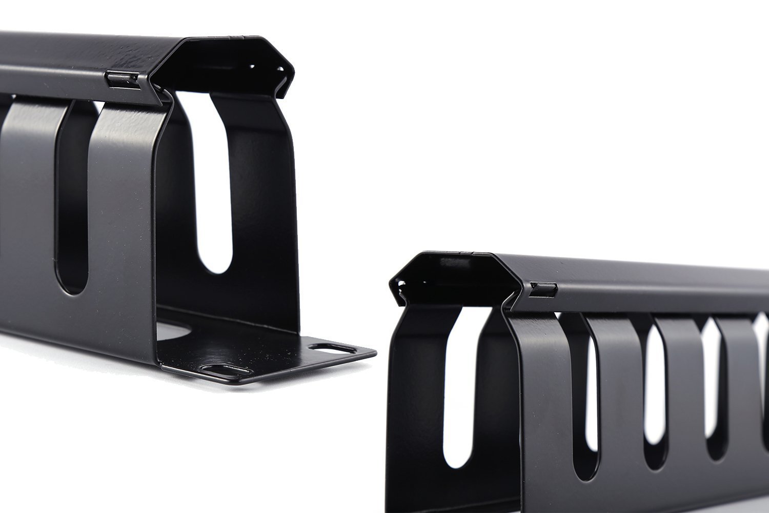 Mua 2 Pack-All Metal-1U 19 Inch Server Rack Wire Management System-Rack ...