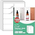 Amazon.com : Nicbuy 1000 Labels 4" x 2" Printable Mailing Labels, 10 UP ...