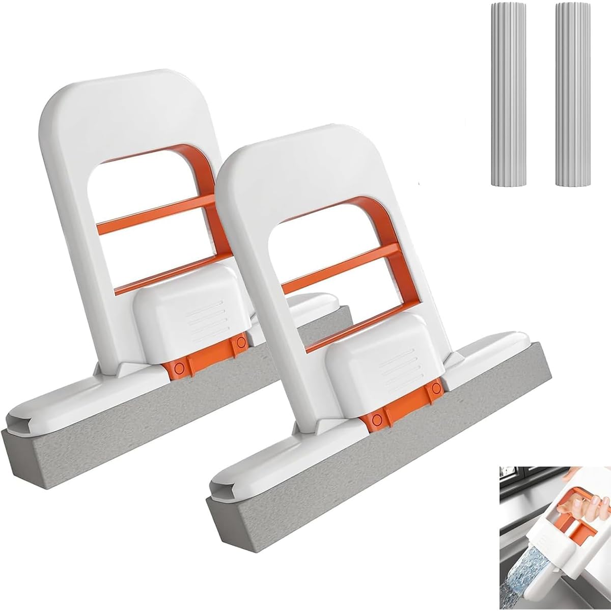 Mini Foldable Desktop Mop, 2026 New Mini Mops for Small Spaces ...