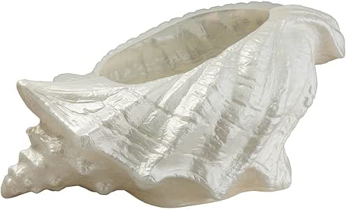 Large Plastic Conch Shell Planter: Classic Union Products 2ft long Yard ...