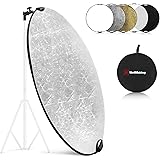 Amazon.com : NEEWER 32"/80cm Light Reflector with Handle Grip with 3/8 ...
