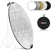 Amazon.com : NEEWER 43 Inch/110 Centimeter Light Reflector Diffuser 5 ...