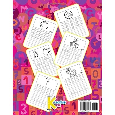 Buy Girls Shapes, Letter & Number Tracing Workbook And Handwriting ...
