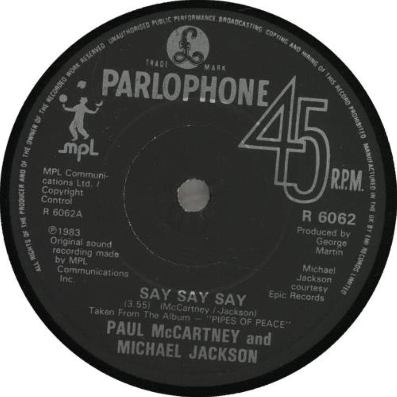 Paul McCartney, Michael Jackson - Paul McCartney & Michael Jackson ...