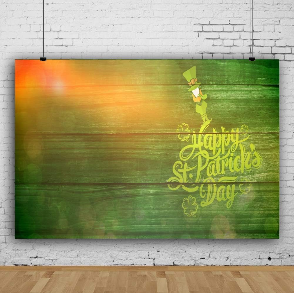 8x6.5ft Happy St. Patrick's Day Backdrop for Photography Irish ...
