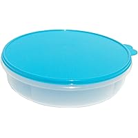 Tupperware 12" Pie Round Keeper Cake Taker Aqua Blue : Amazon.ca: Home