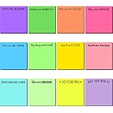 Amazon.com : 36 Pieces Inspirational Sticky Notes 3 x 3 Inch ...
