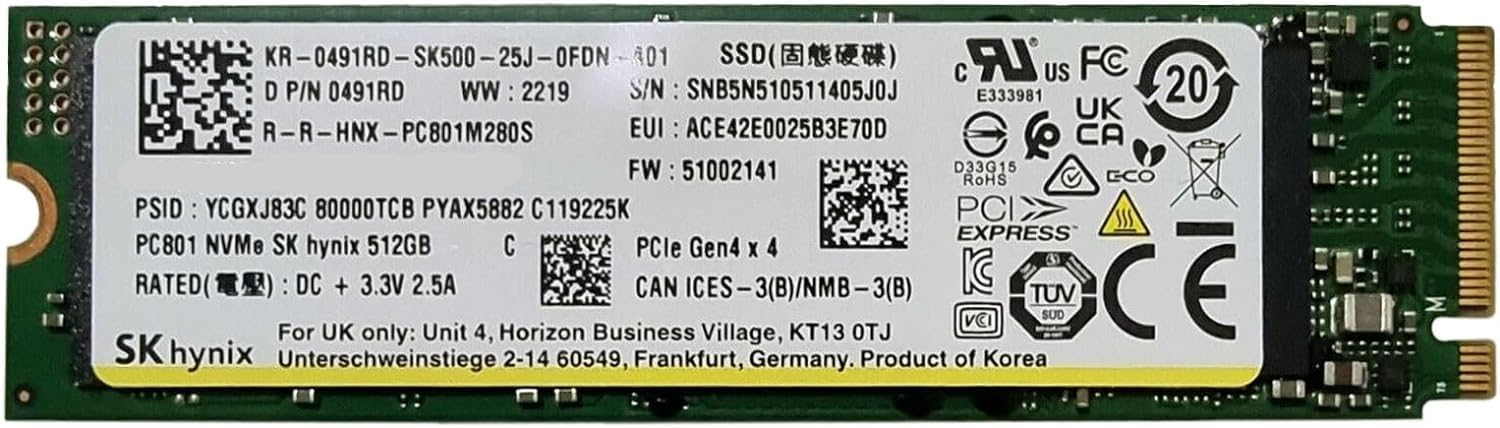 Mua 512GB Gaming Gen4 M.2 2280 PCIe NVMe Internal Solid State Drive ...