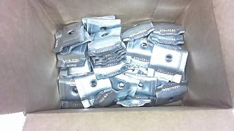 Amazon.com: Cooper B-Line 9Zn-1204 - Pack of 50 - Cable Tray Clamp 9Zn ...