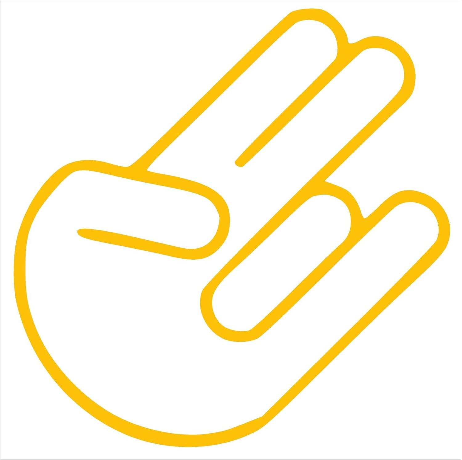 Amazon.com: Shocker decal/sticker JDM, Yellow: Home & Kitchen