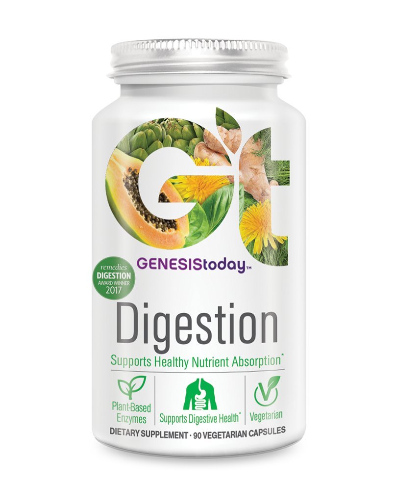 Amazon.com: Genesis Today Plant-Based Probiotic 45 Billion CFU’s, 90ct ...