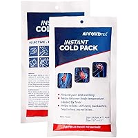 Instant Cold Pack, Medium Packs (7.5" x 4.5") - Ready First Aid ...