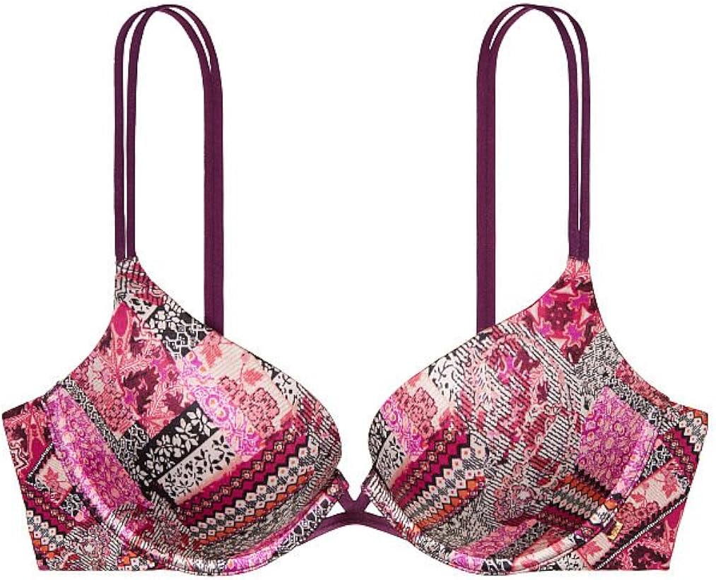 Victoria's Secret Women's Very Sexy Push up Bra Cherry/Print (36A) at ...