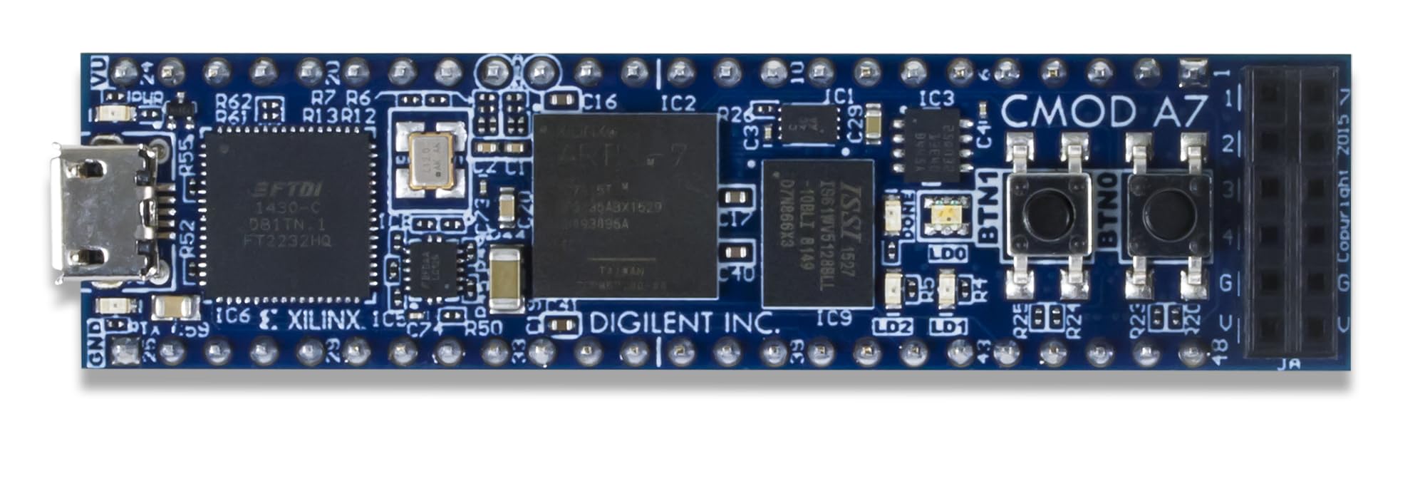 Mua Digilent Cmod A7: Breadboardable Artix-7 FPGA Module (Cmod A7-35T) trên Amazon Mỹ chính hãng ...