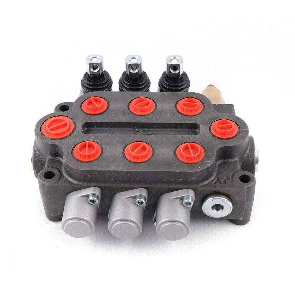Hydraulic Valve 2 Spool 25 GPM Monoblock Directional Control Valve ...