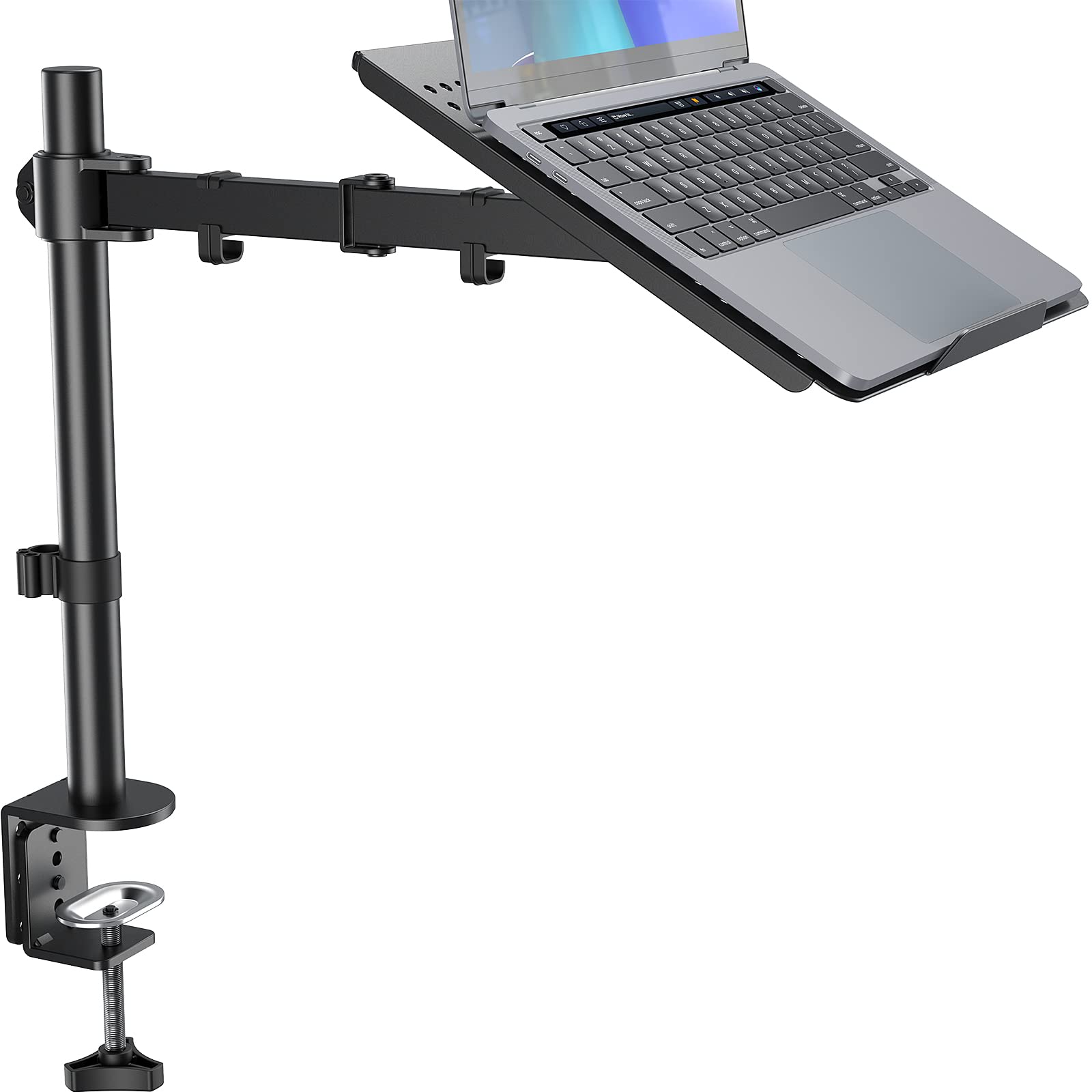 Mua HUANUO Laptop Desk Mount with Tray, Single Laptop Mount for ...