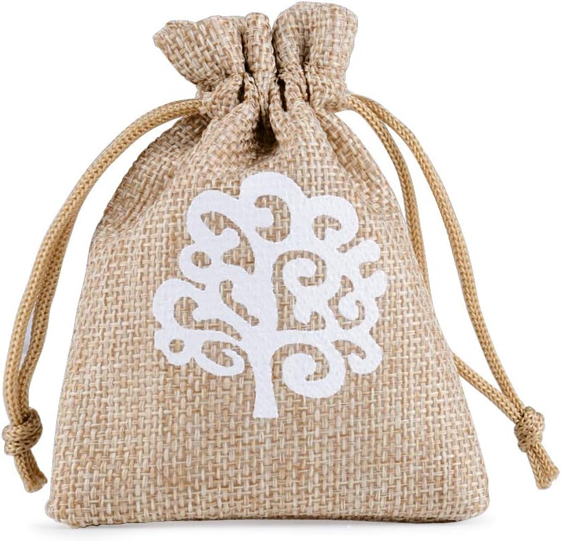 24 Stück Jutesäckchen (10 x 8 cm) Jutebeutel Jute Säcke Beutel ...