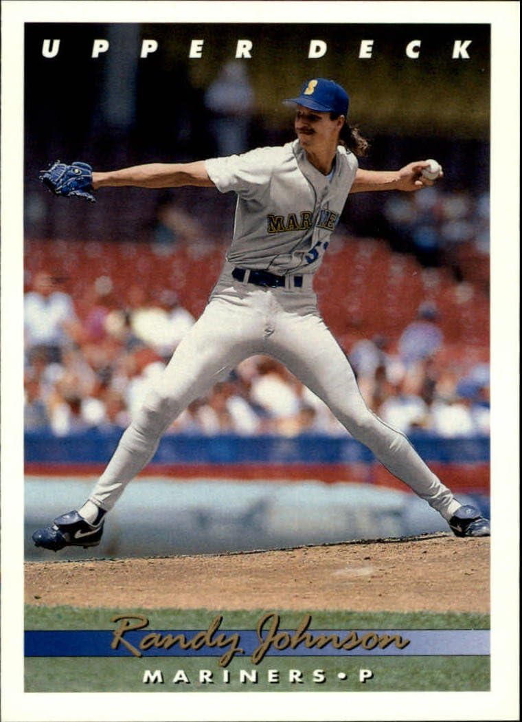 Amazon.com: 1993 Upper Deck Baseball Card #336 Randy Johnson ...