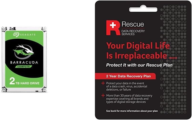 Seagate 3 TB BarraCuda 3.5 Inch Internal Hard Drive with 2 Years Data ...