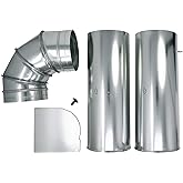 Amazon.com: GE GFA28DSVN Dryer Side Vent Kit - Silver : Appliances