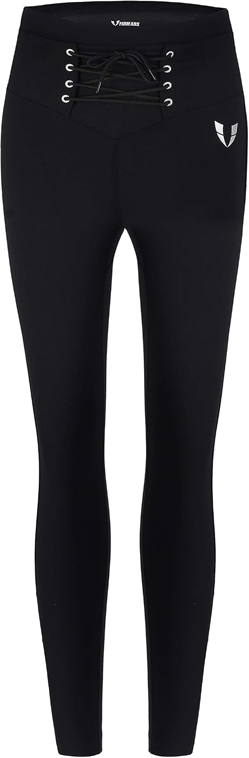 FIRM ABS Women's Yoga Workout Running Pants For Women Black M: Amazon ...