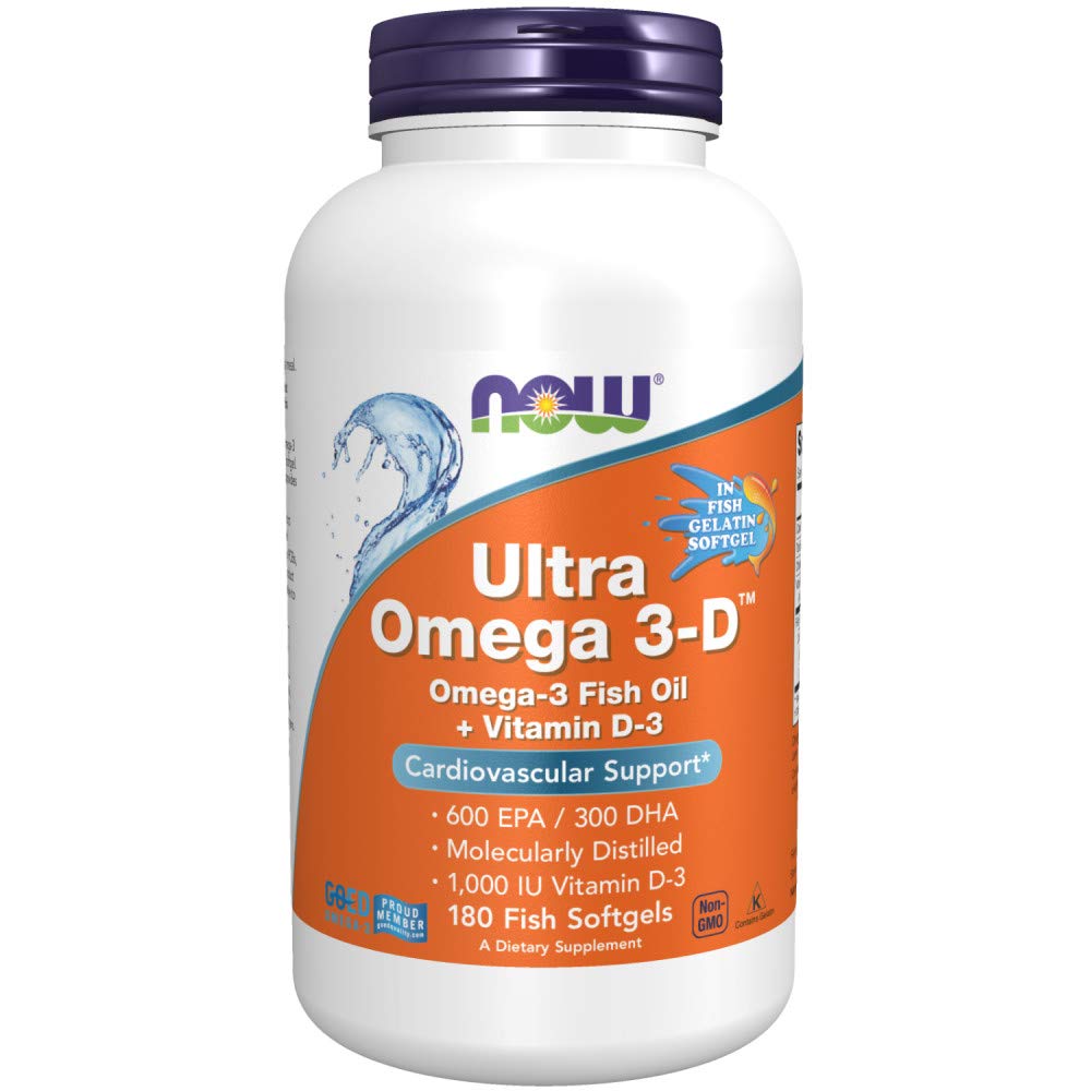 Mua NOW Supplements, Ultra Omega 3-D™, Omega-3 Fish Oil + Vitamin D-3 ...