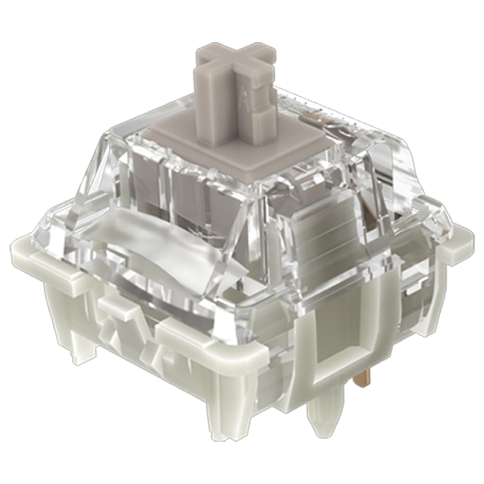 GATERON Baby Racoon 2.0 Keyboard Switches, RGB LED Linear Lengthen Stem ...