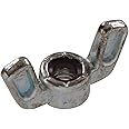Amazon.com: Hillman 43538 1/4-20 -Inch Nylon Insert Wing Nut, Zinc, 8 ...