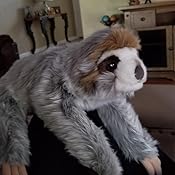 Amazon.com: VIAHART Siggy The Threetoed Sloth Baby | 12 Inch Large ...