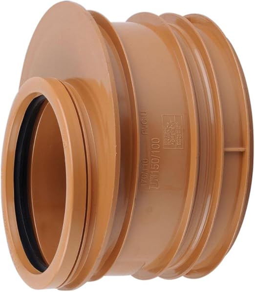 WAVIN 6UR099 UltraRib Wavin UR Reducer BN 150x110 SN8 PVC-U: Amazon.co ...