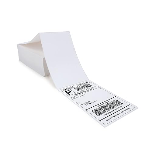 L LIKED 4x6 Direct Thermal Labels, 500pcs Perforated Fanfold ...