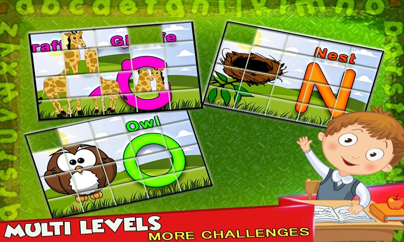 ABC Kids Alphabet Sliding Game:Amazon.com:Appstore for Android