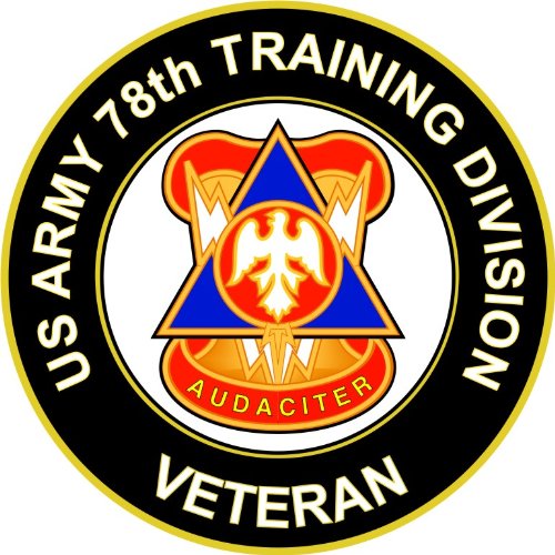 Amazon.com: MilitaryBest US Army Veteran 78th Training Division Unit ...