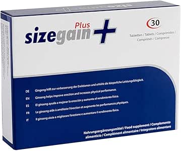 Alargamiento de pene - 3 SizeGain Plus: Pastillas para alargar el pene: Amazon.es: Salud y ...