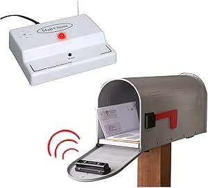 Mail Chime Mailbox Notification System – Mailbox Signal With Wireless ...