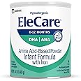 Amazon.com: EleCare Hypoallergenic Amino Acid-Based Infant Formula, Complete Nutrition for Food ...