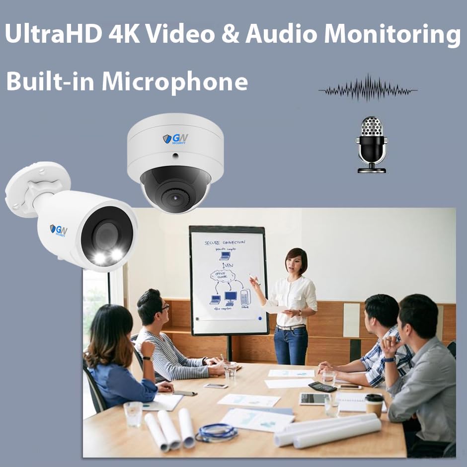 Mua GW Security 8 Channel 12MP NVR UltraHD 4K (3840x2160) PoE Security ...