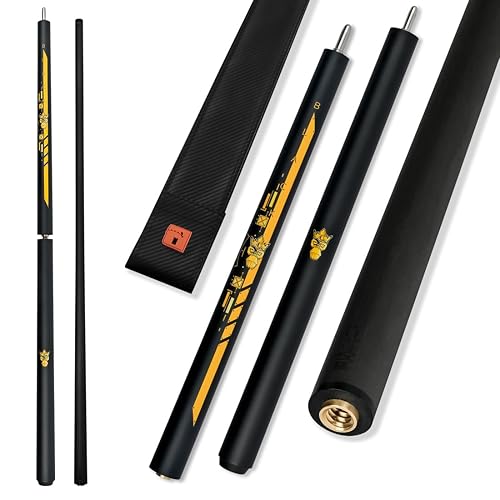 Little Monster Carbon Fiber Break Jump Cue 3-Piece Jump Cue Break Pool ...
