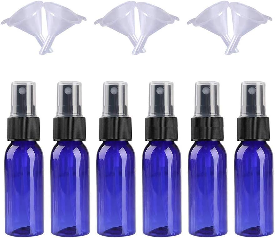 Amazon.co.jp： 12本セット30ml ブルー スプレーボトル詰替ボトル 遮光 空容器 霧吹き: ホーム＆キッチン