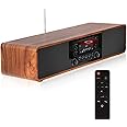 Amazon.com: KEiiD CD Player for Home with Bluetooth Stereo System ...