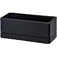 Amazon.com : D'vine Dev 12 Inch Window Box Planter, Rectangle Plastic ...