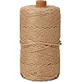 Amazon.com: Natural 3mm Jute Twine String, 328-FT Hemp Rope Heavy Duty ...