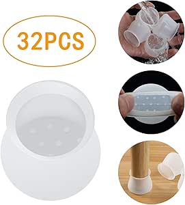Silicone Chair Leg Floor Protectors - Furniture Silicon Protection ...