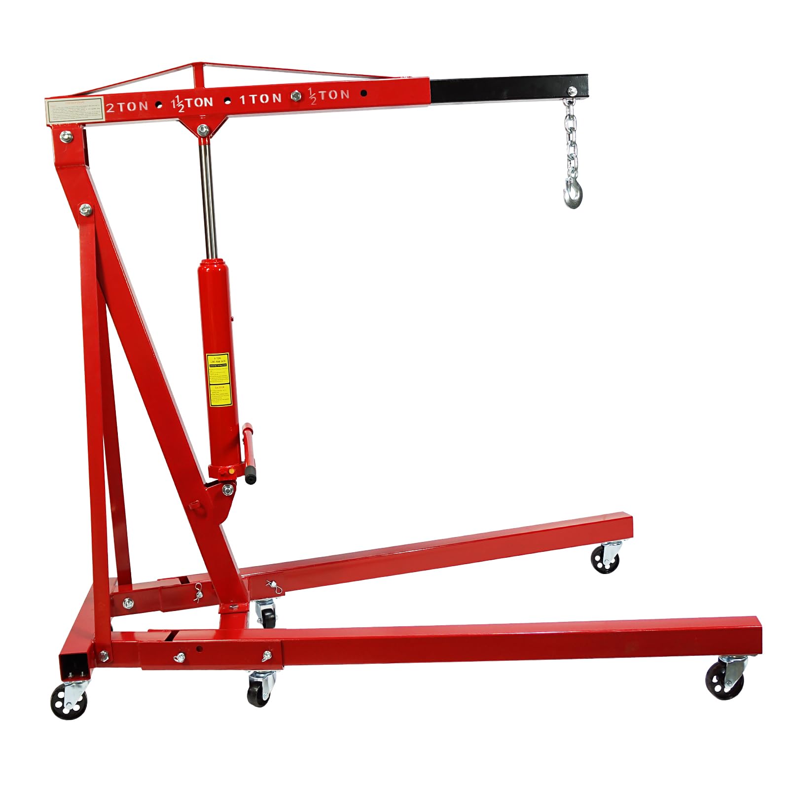 Mua Engine Hoist, 2 Ton Folding Cherry Picker Shop Crane Hoist Lift ...