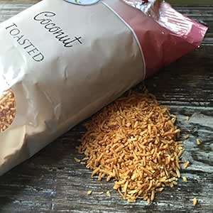 Amazon.com : Coconut Flakes Toasted / 9 oz Toasted Coconut : Grocery ...
